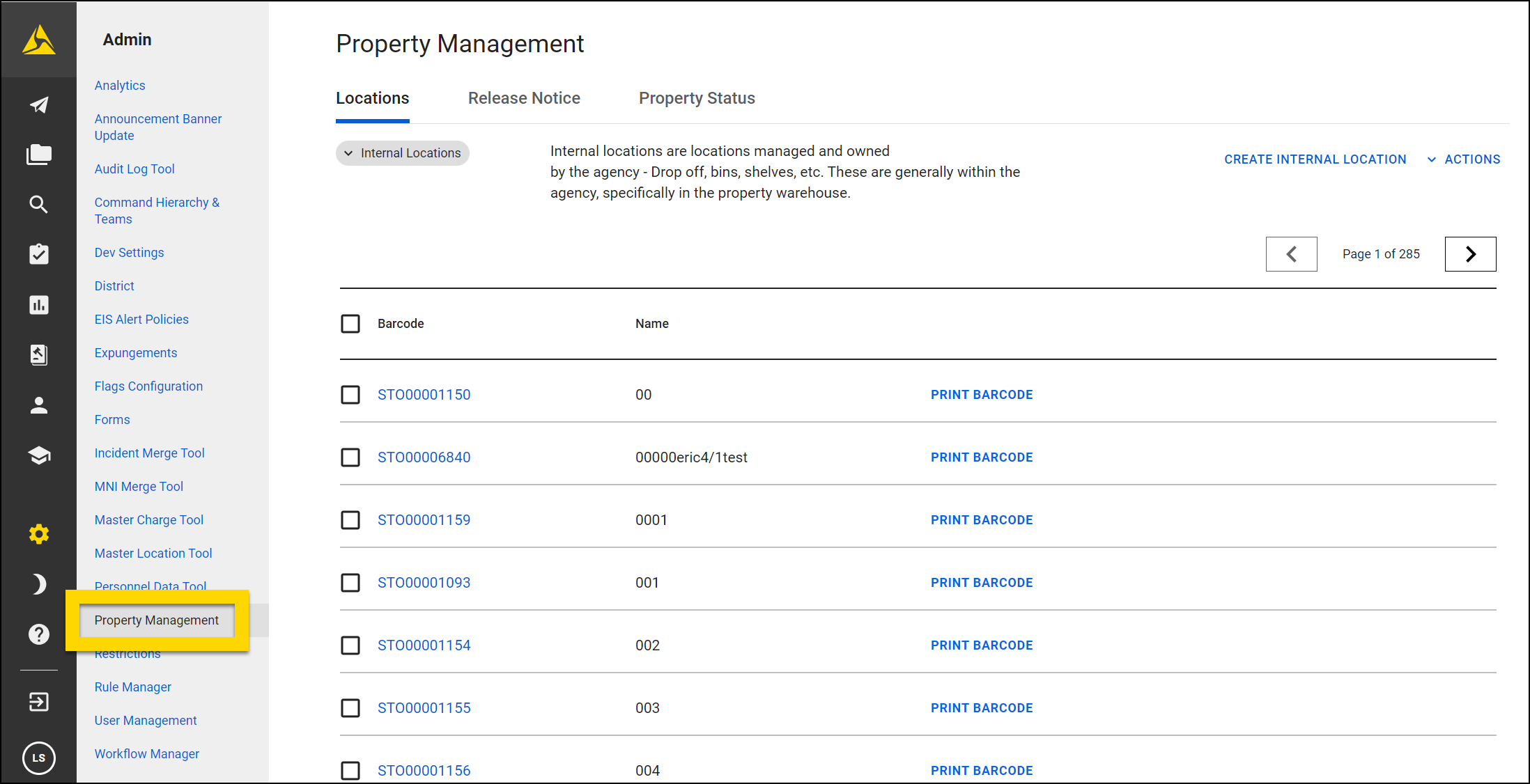 Property Management - Axon Records